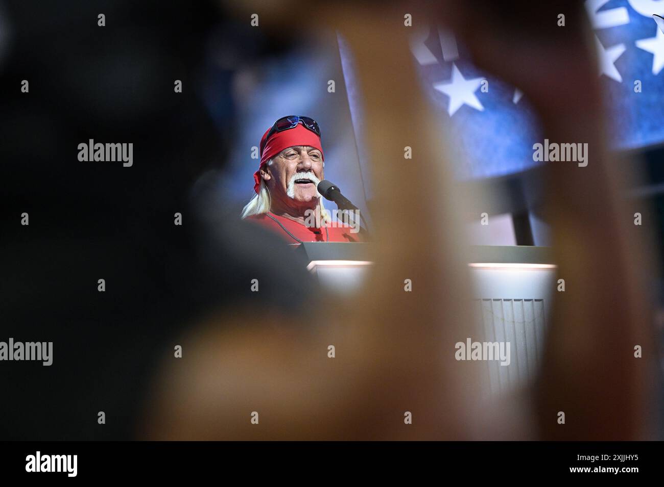 Terry Bollea, better known by his ring name 'Hulk Hogan' speaks on the ...