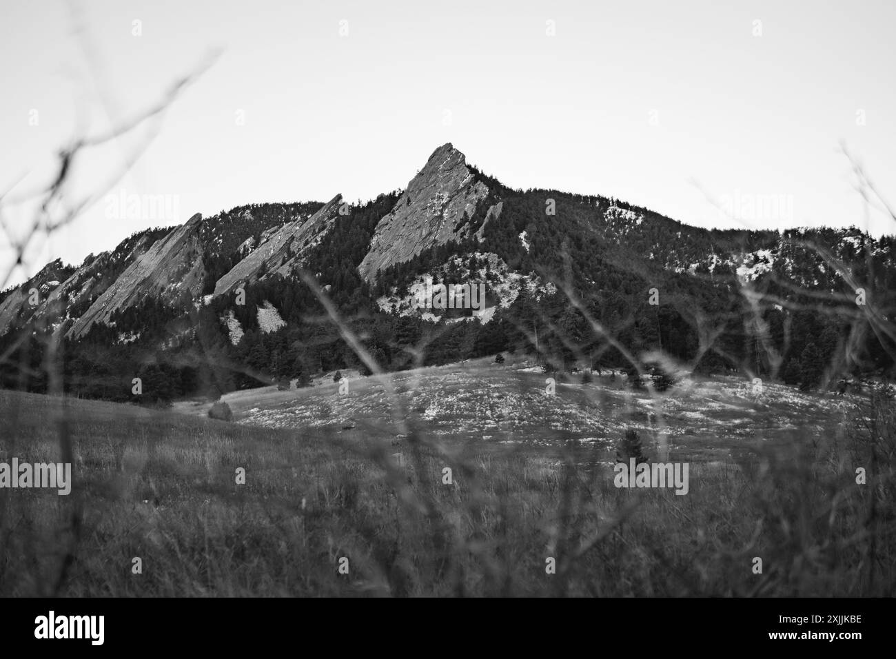 The flatirons Black and White Stock Photos & Images - Alamy