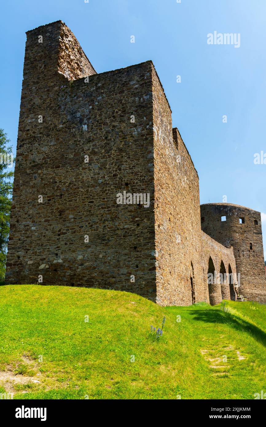 Kasperk Castle (Hrad Kasperk), Czech Republic. Kasperk castle is a ...