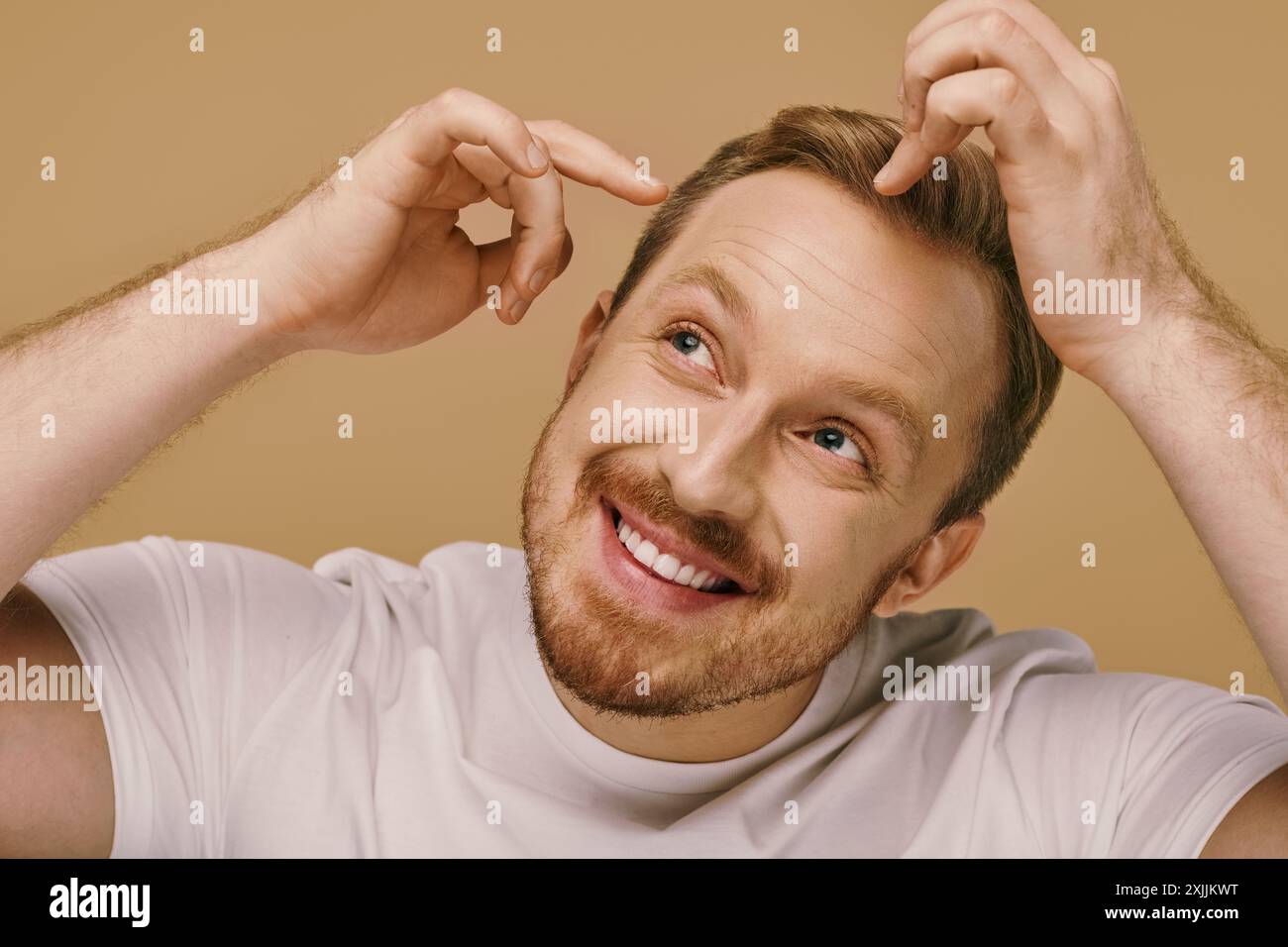 Goatee beard model hi-res stock photography and images - Alamy