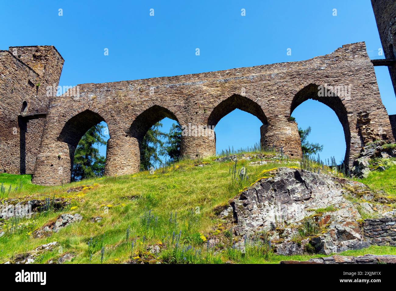 Kasperk Castle (Hrad Kasperk), Czech Republic. Kasperk castle is a ...