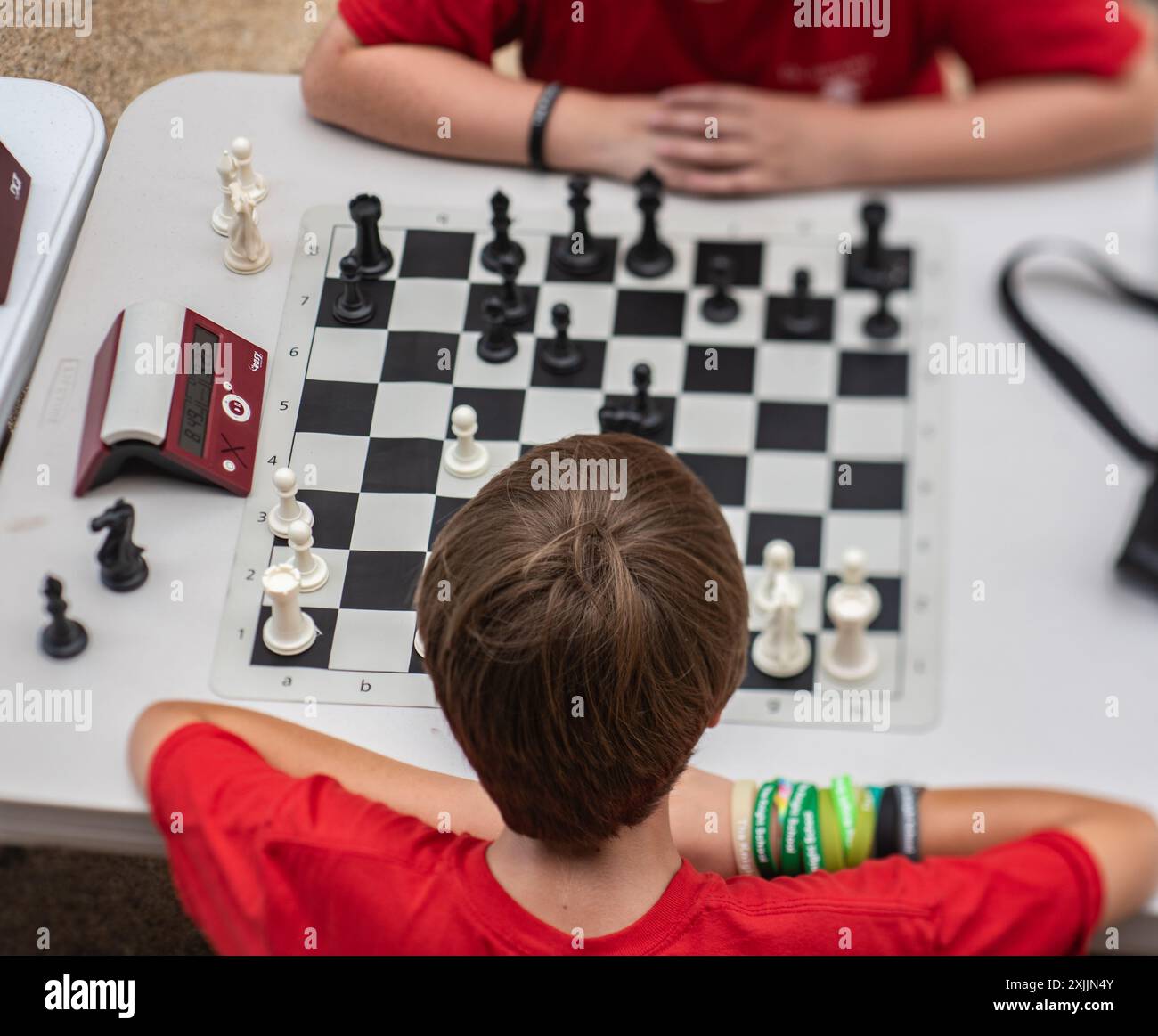 Chess board overhead hi-res stock photography and images - Alamy