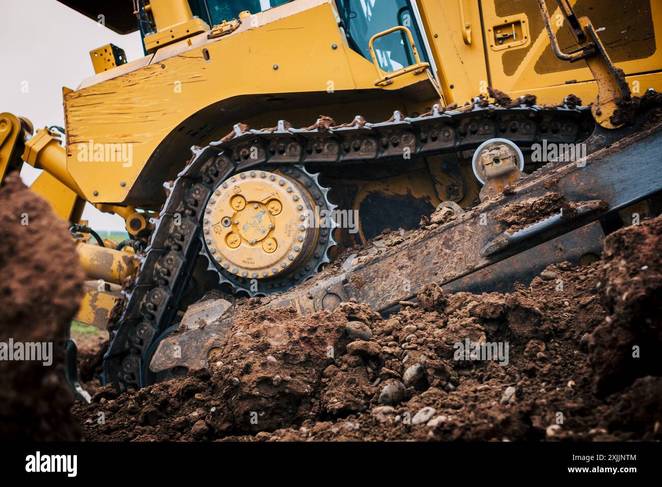Bulldozer dirt hi-res stock photography and images - Alamy
