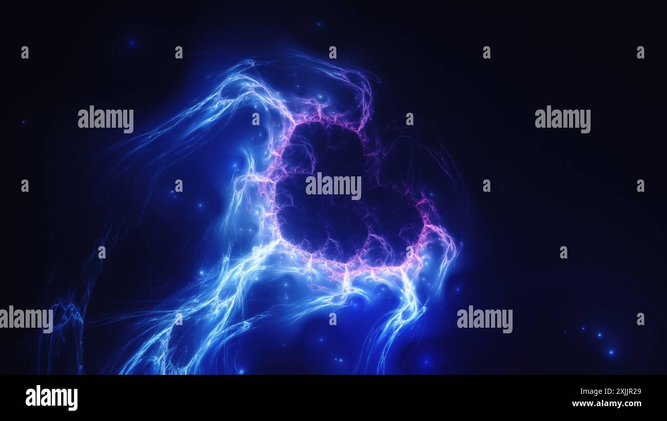 Amazing nebula and galaxy in deep space Stock Photo - Alamy
