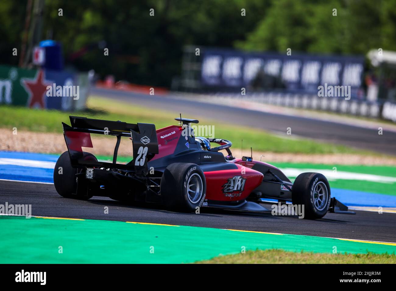 23 MANSELL Christian (aus), ART Grand Prix, Dallara F3 2019, action ...