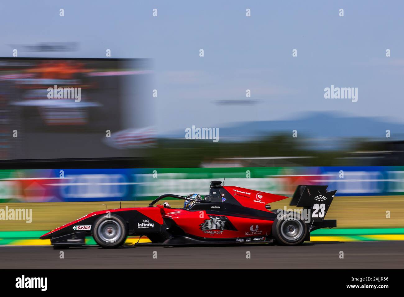 23 MANSELL Christian (aus), ART Grand Prix, Dallara F3 2019, action ...