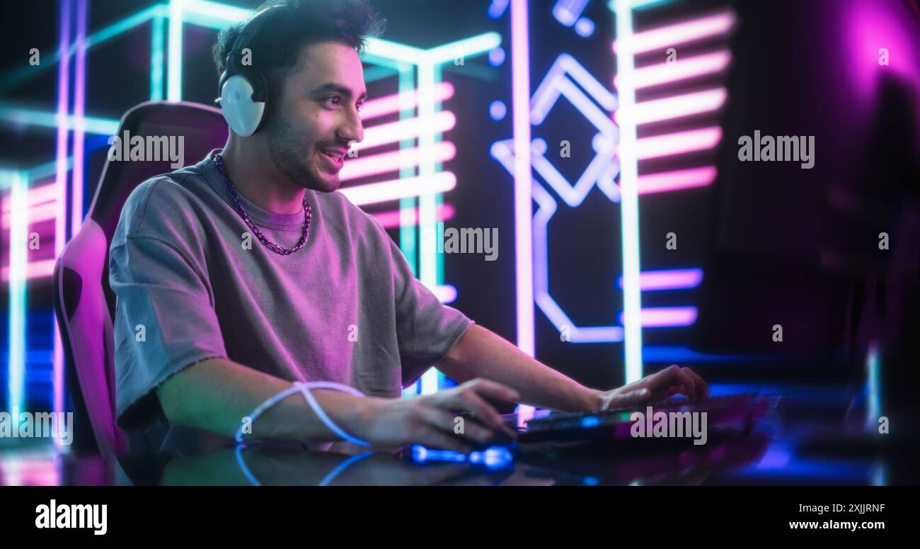 Cyberpunk cybersport hi-res stock photography and images - Alamy