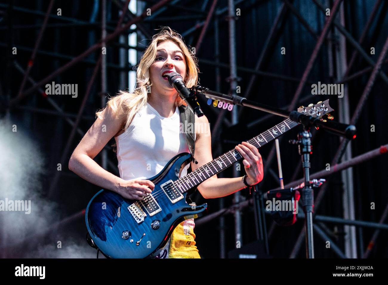 Daniela Villarreal Velez of The Warning Stock Photo - Alamy