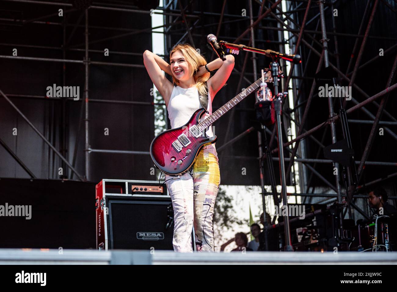 Daniela Villarreal Velez of The Warning Stock Photo - Alamy