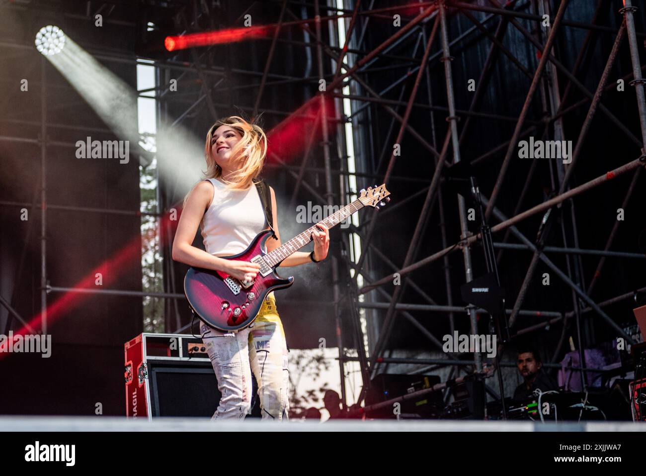 Daniela Villarreal Velez of The Warning Stock Photo - Alamy