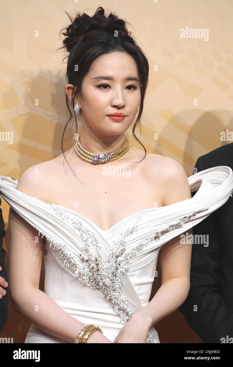 Chinese-American actress, singer, and model Liu Yifei attends a Bvlgari ...