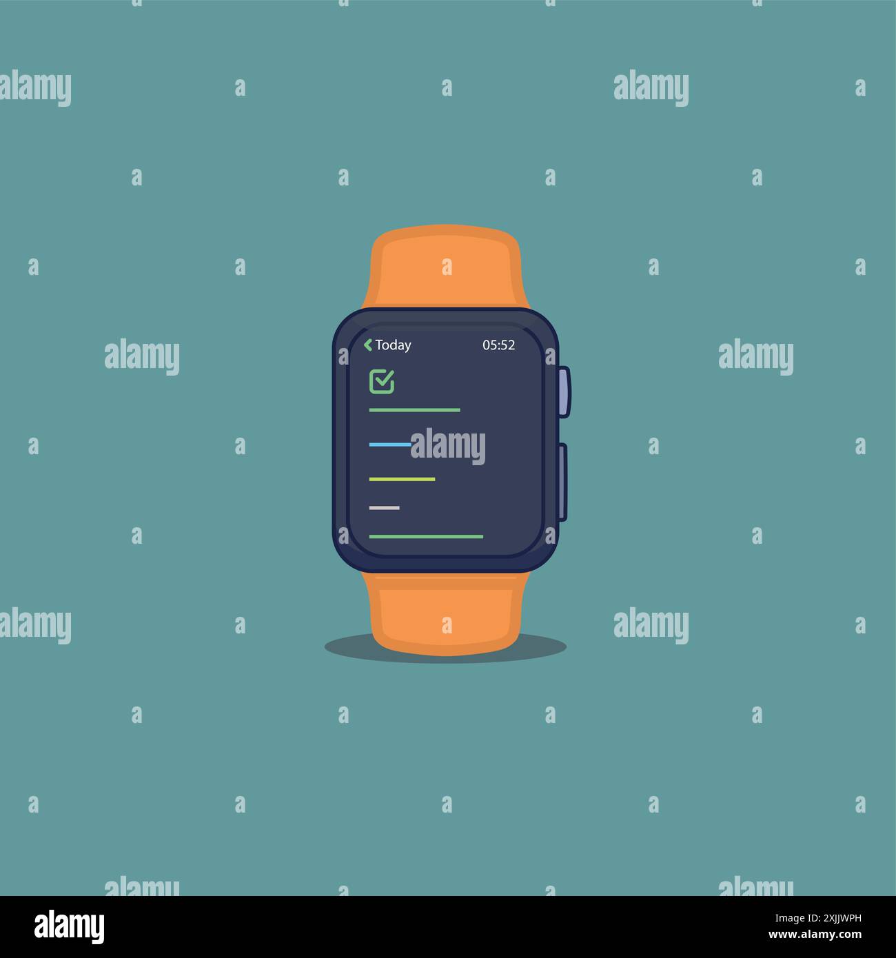 Smartwatch apple Stock Vector Images - Alamy