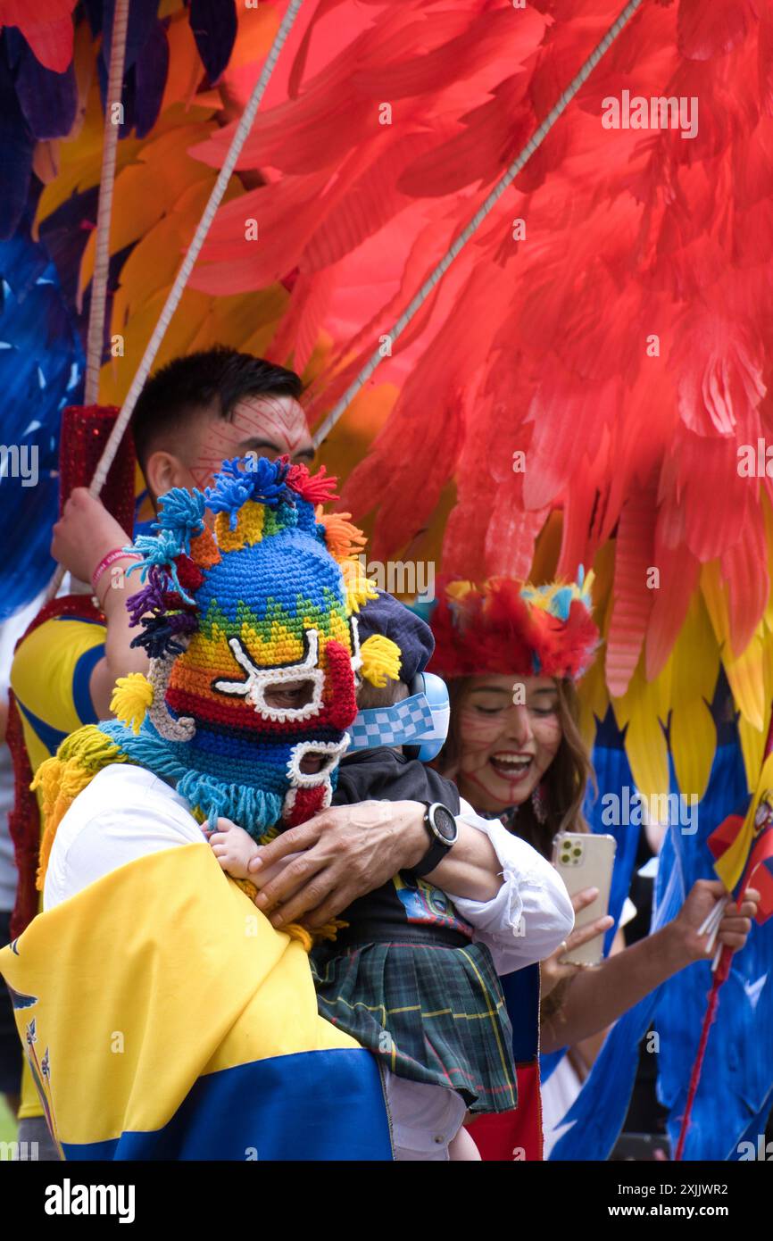 Bright carnival display in Edinburgh,Scotland Stock Photo - Alamy
