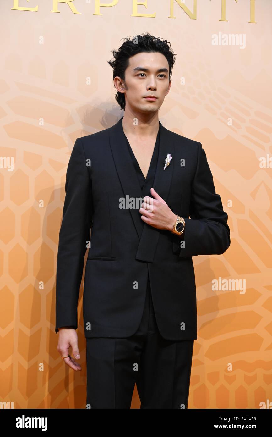Chinese actor Leo Wu attends a Bvlgari activity in Beijing, China, 18 ...