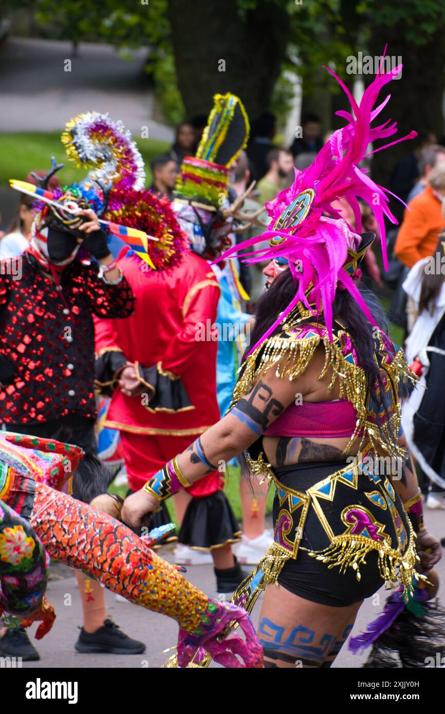 Bright carnival display in Edinburgh,Scotland Stock Photo - Alamy