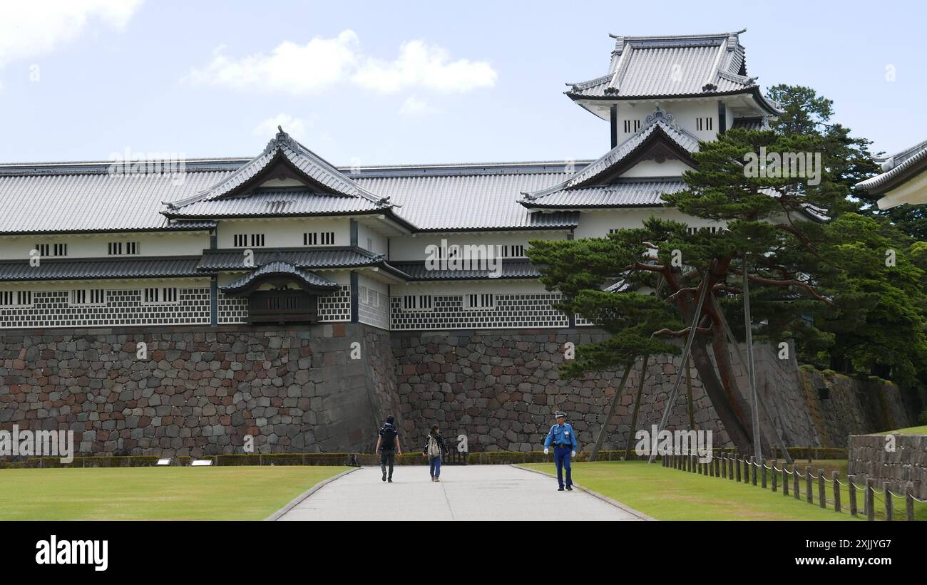 Kanazawa Castle located in Ishikawa Prefecture, Japan Stock Photo - Alamy