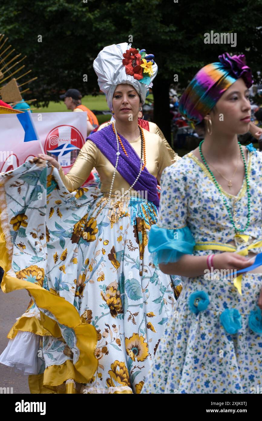 Bright carnival display in Edinburgh,Scotland Stock Photo - Alamy