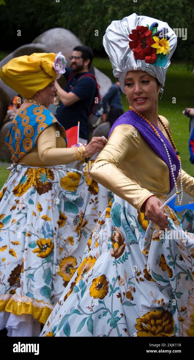 Bright carnival display in Edinburgh,Scotland Stock Photo - Alamy