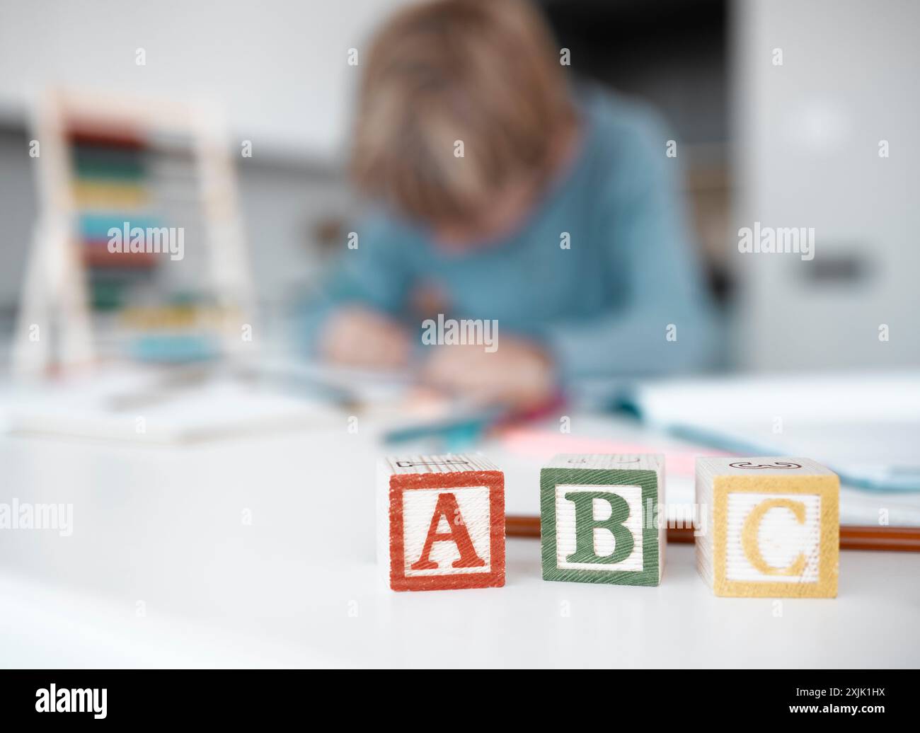 Letter abc building hi-res stock photography and images - Alamy