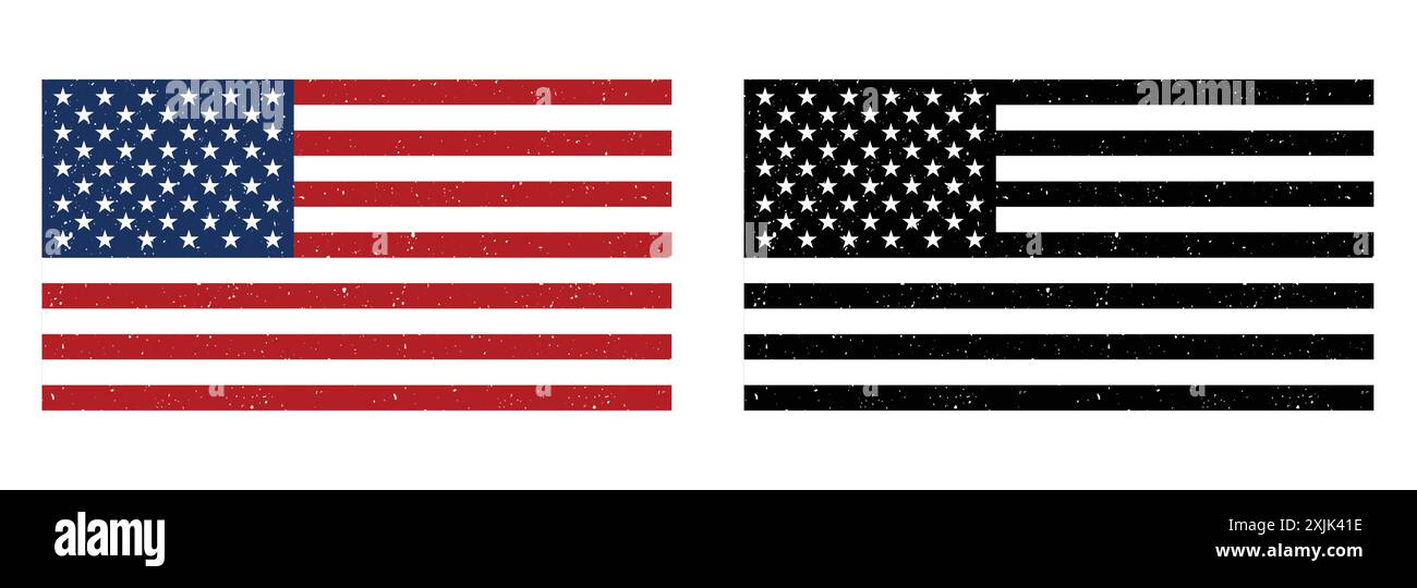 American flag imagery Stock Vector Images - Alamy