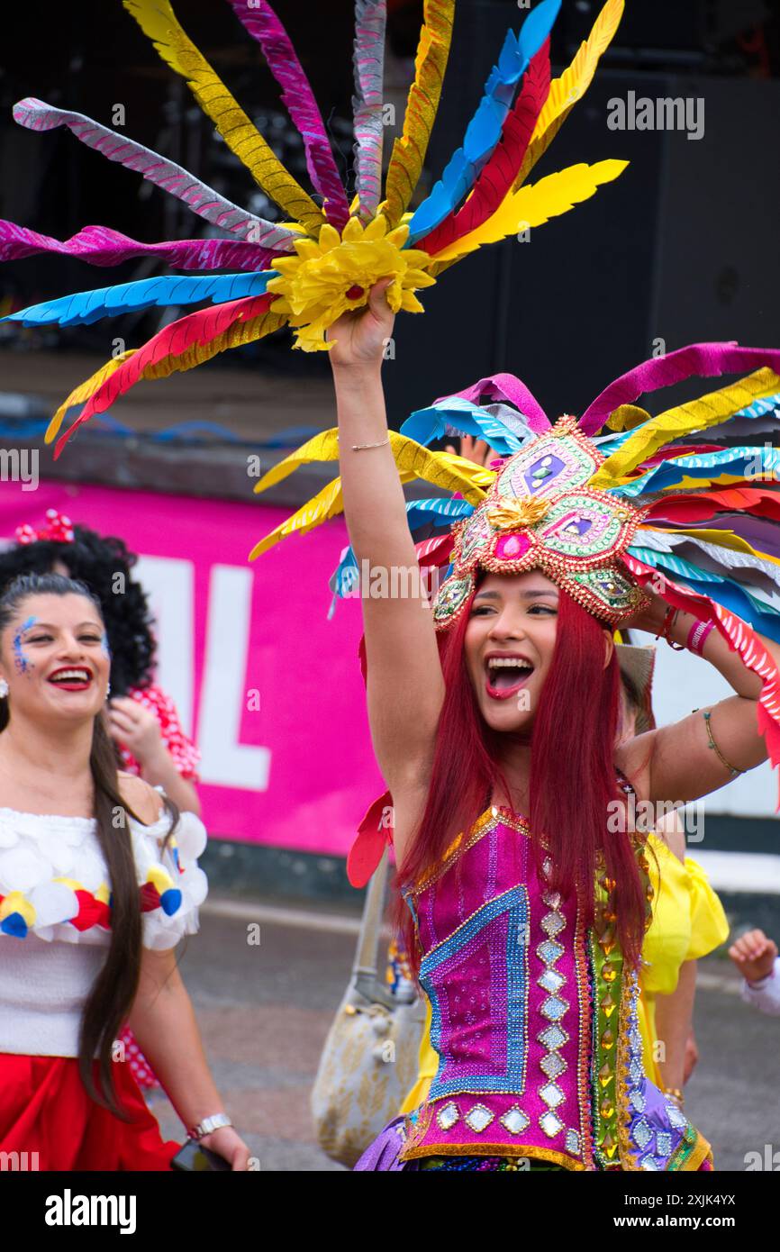 Bright carnival display in Edinburgh,Scotland Stock Photo - Alamy