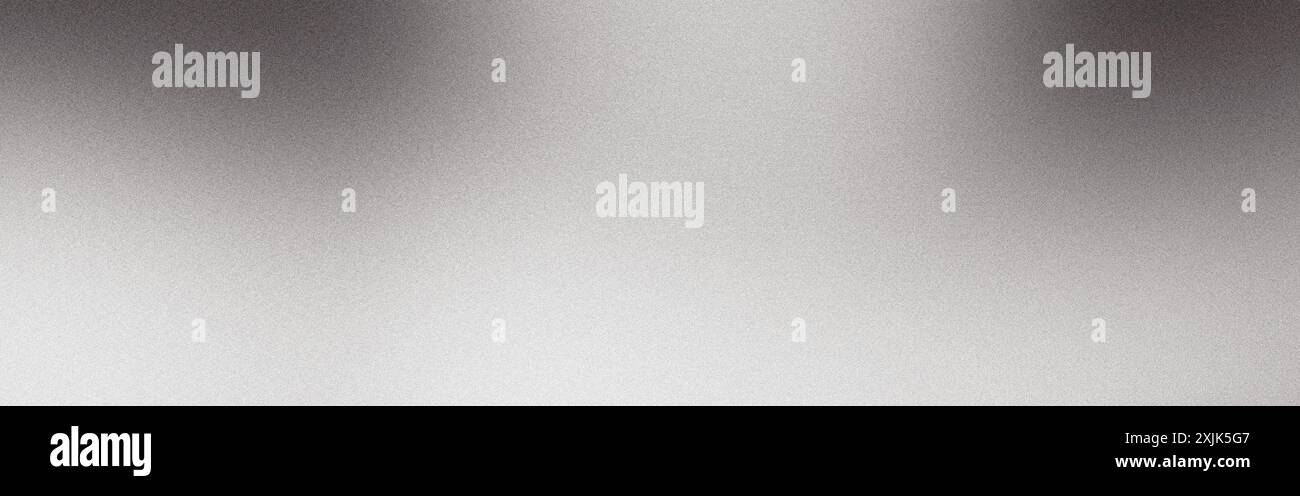 Grainy gradient background with black to white fade and vignette effect ...