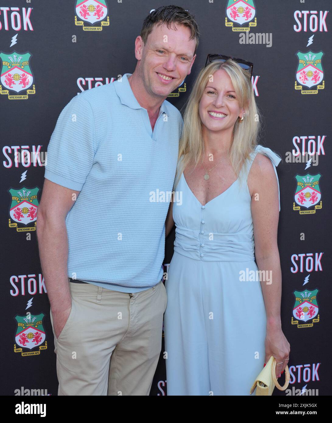 Los Angeles, USA. 18th July, 2024. (L-R) Wayne Jones and Shelley ...