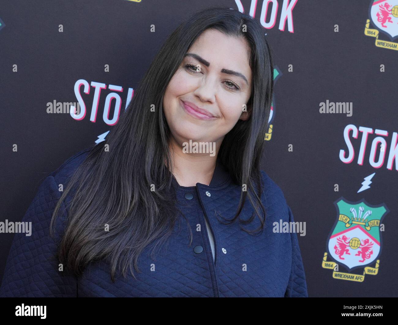 Gemma Owen arrives at the Wrexham AFC's Wrex Coast Tour Kick-Off Party ...