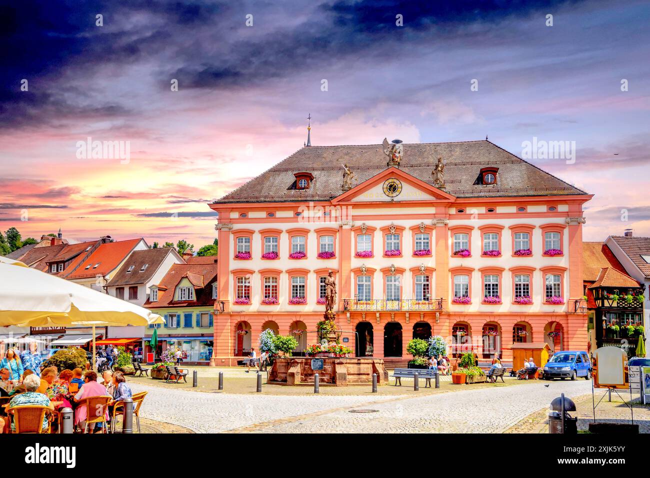 Old city of Gengenbach, Black Forest, Germany Stock Photo - Alamy