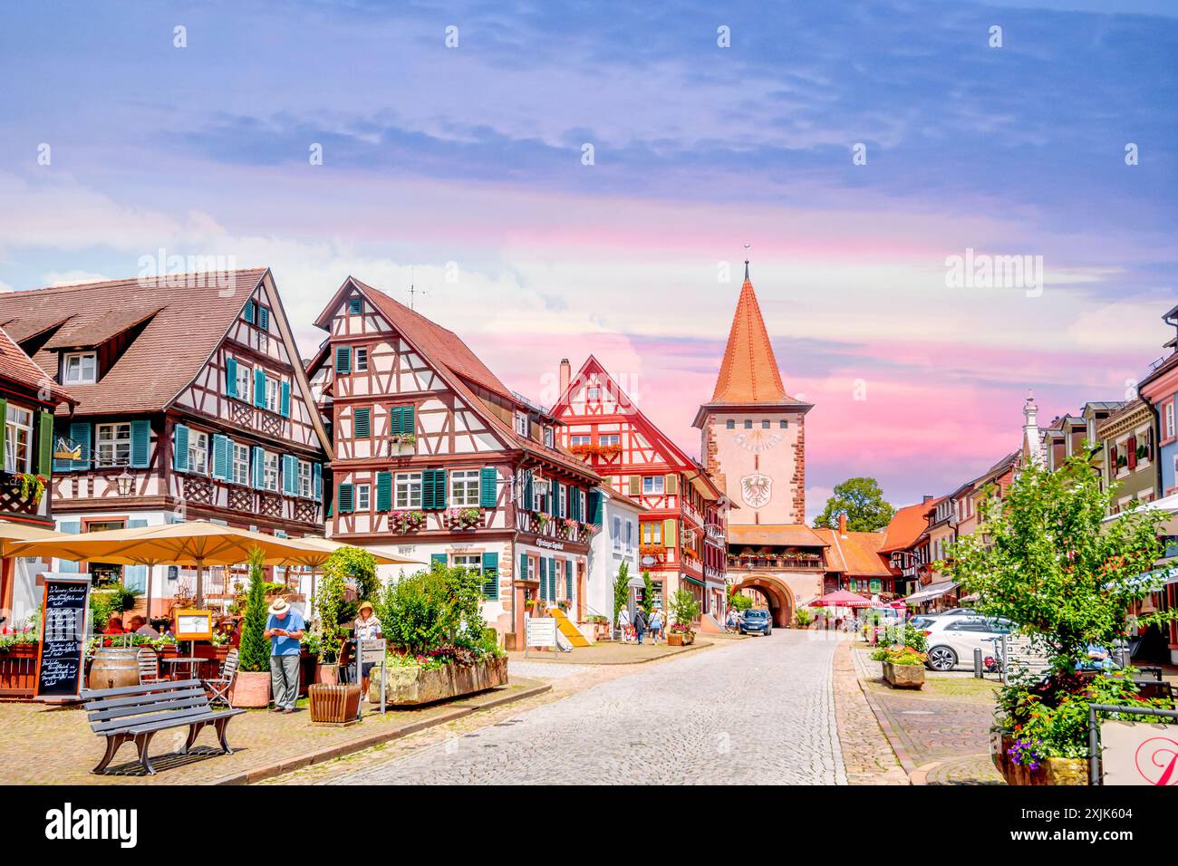 Old city of Gengenbach, Black Forest, Germany Stock Photo - Alamy