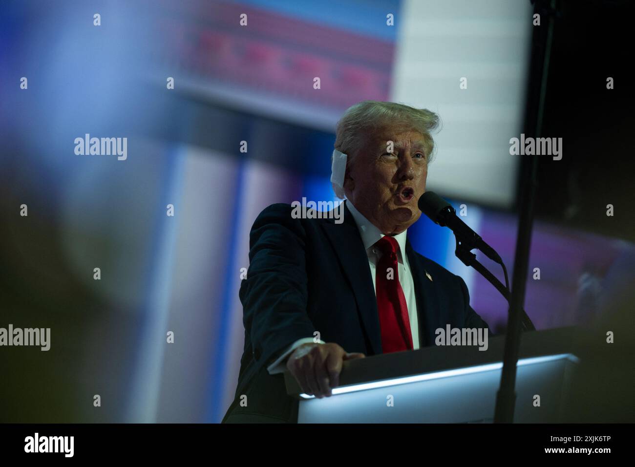 Milwaukee, United States. 18th July, 2024. Former US President Donald J ...