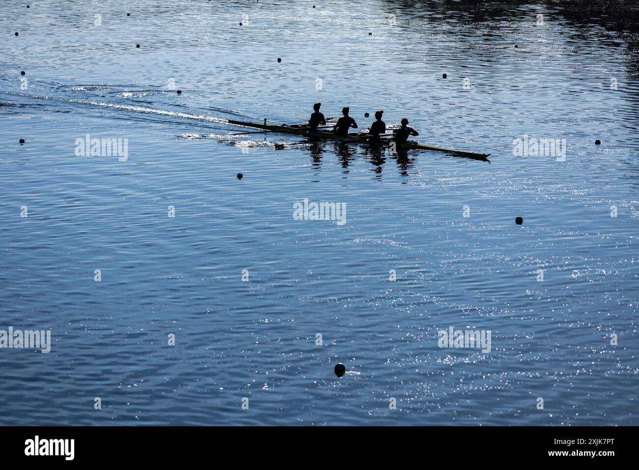 Great Britain’s Women’s four Helen Glover, Esme Booth, Sam Redgrave and ...
