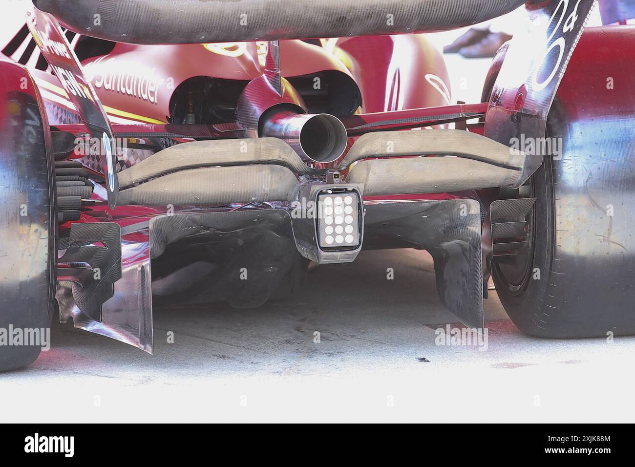 Scuderia Ferrari SF-24, mechanical detail floor bodywork, carrosserie ...