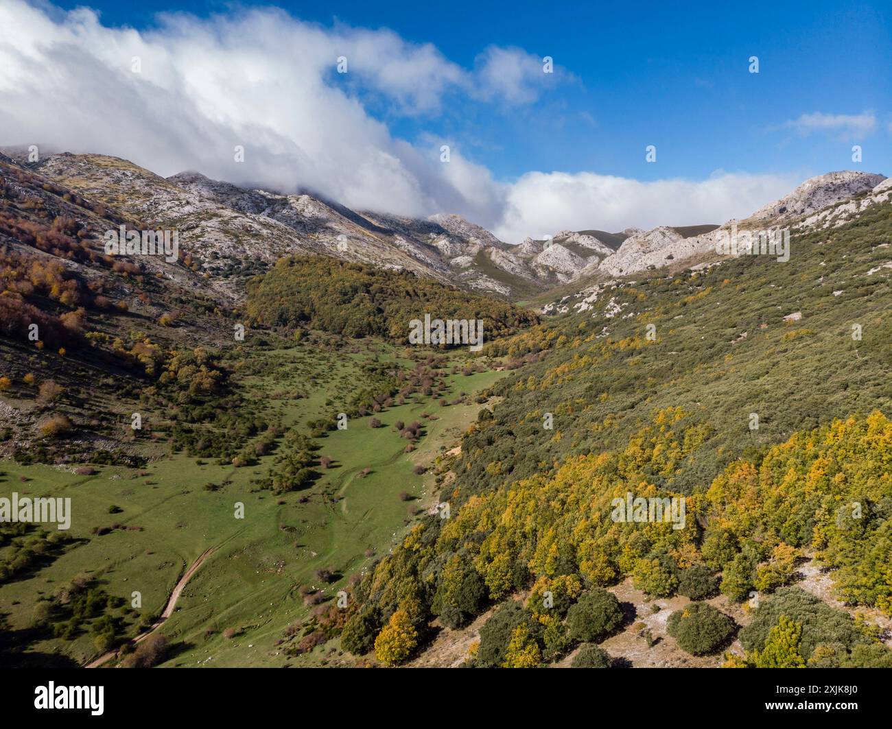 Tosande valley. Fuentes Carrionas Natural Park, Fuente Cobre- Palentina ...
