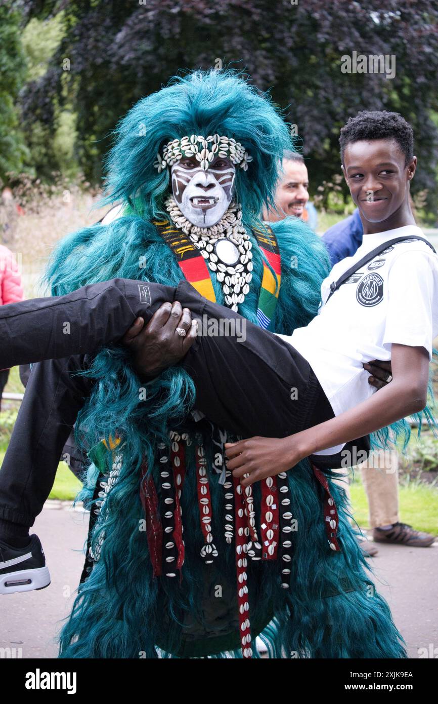 Bright carnival display in Edinburgh,Scotland Stock Photo - Alamy