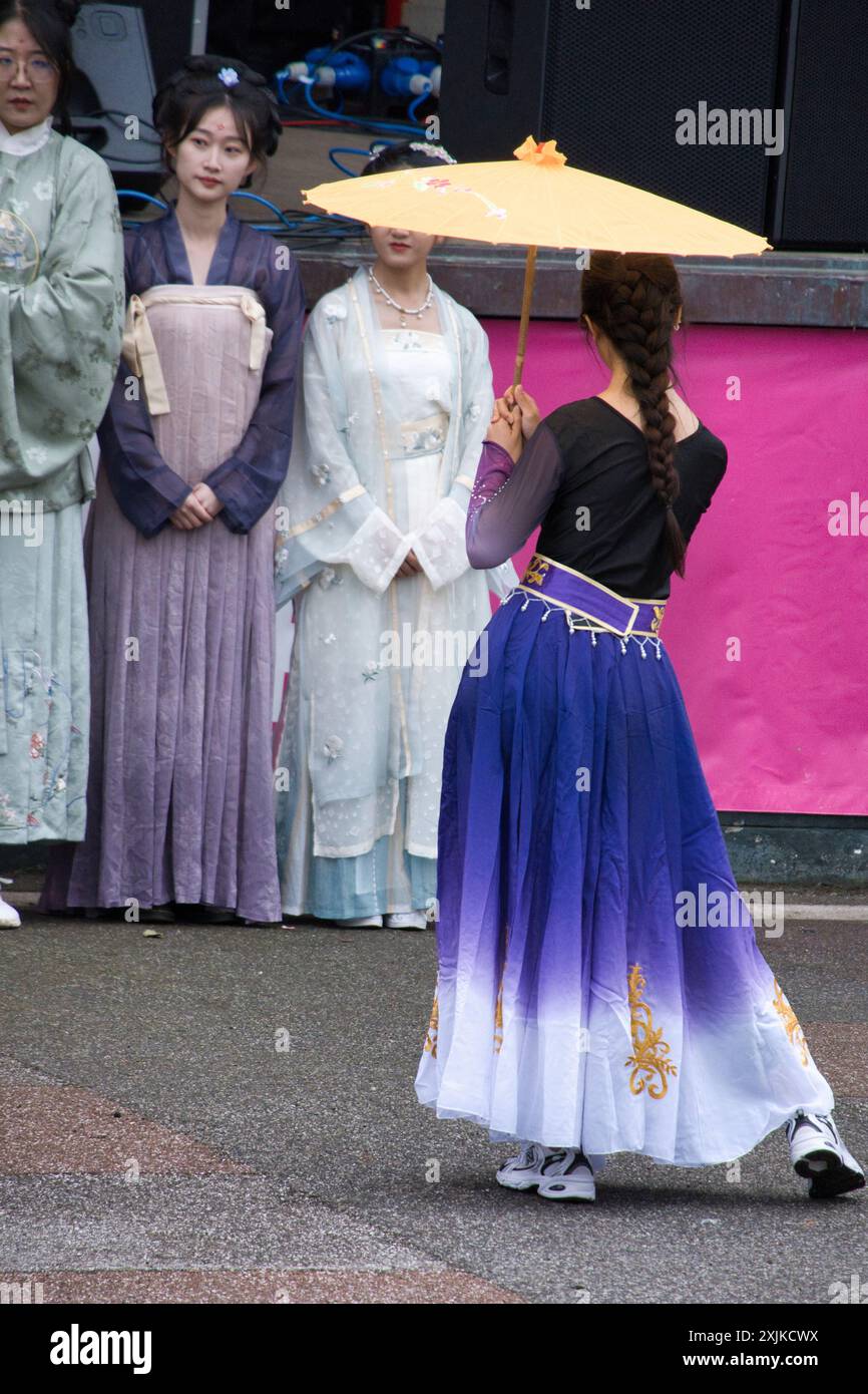 Bright carnival display in Edinburgh,Scotland Stock Photo - Alamy