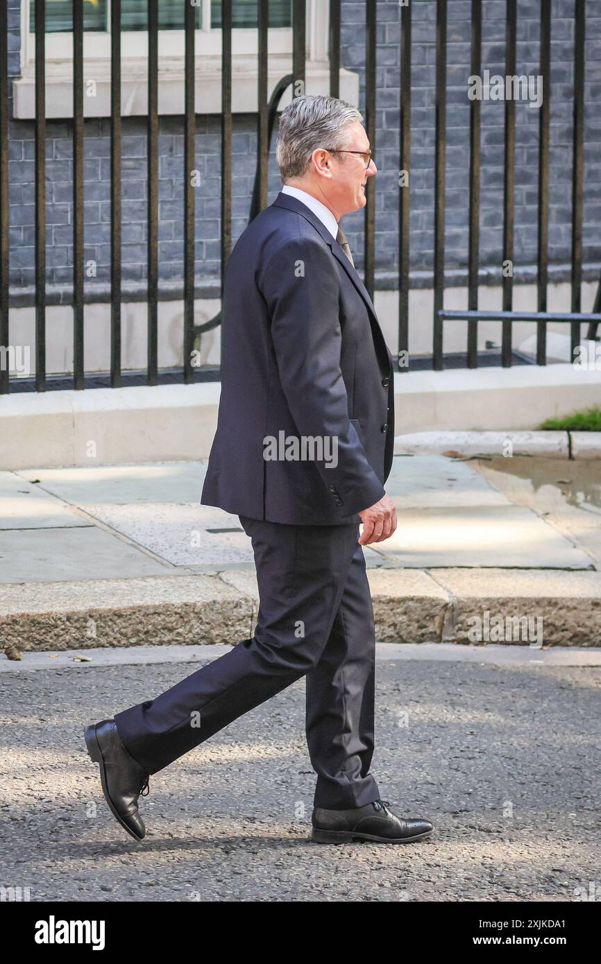 London, 19th July 2024. Sir Keir Starmer, Prime Minister of the United ...