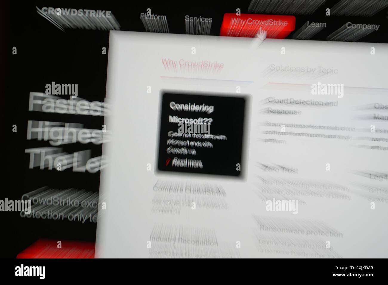 Crowdstrike outage hi-res stock photography and images - Alamy