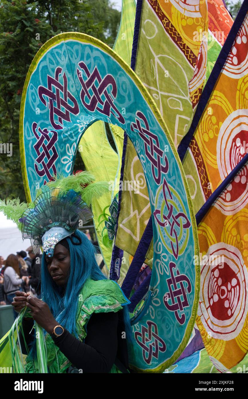 Bright carnival display in Edinburgh,Scotland Stock Photo - Alamy