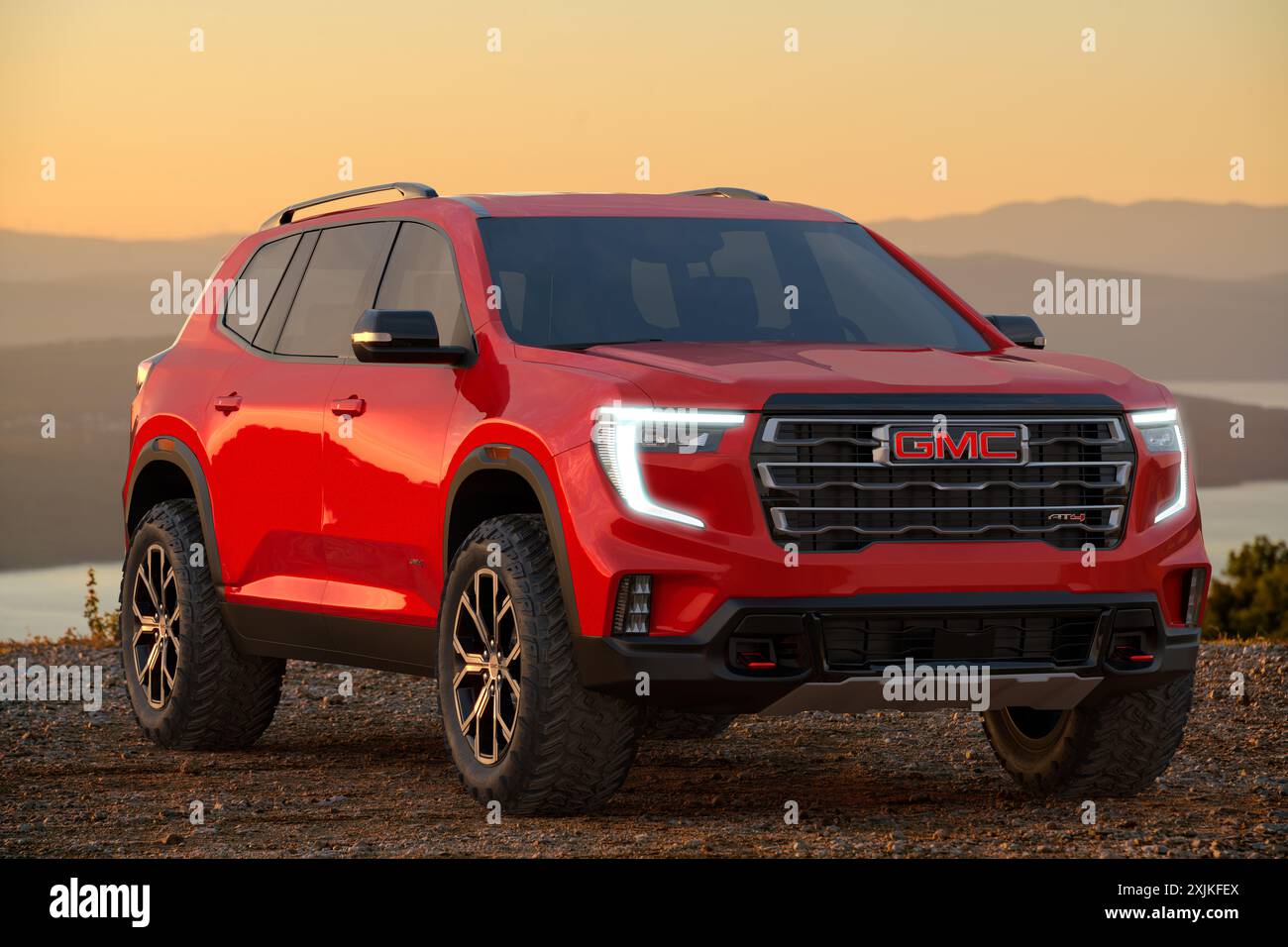 2024 GMC Acadia- Mid-Size SUV Stock Photo - Alamy