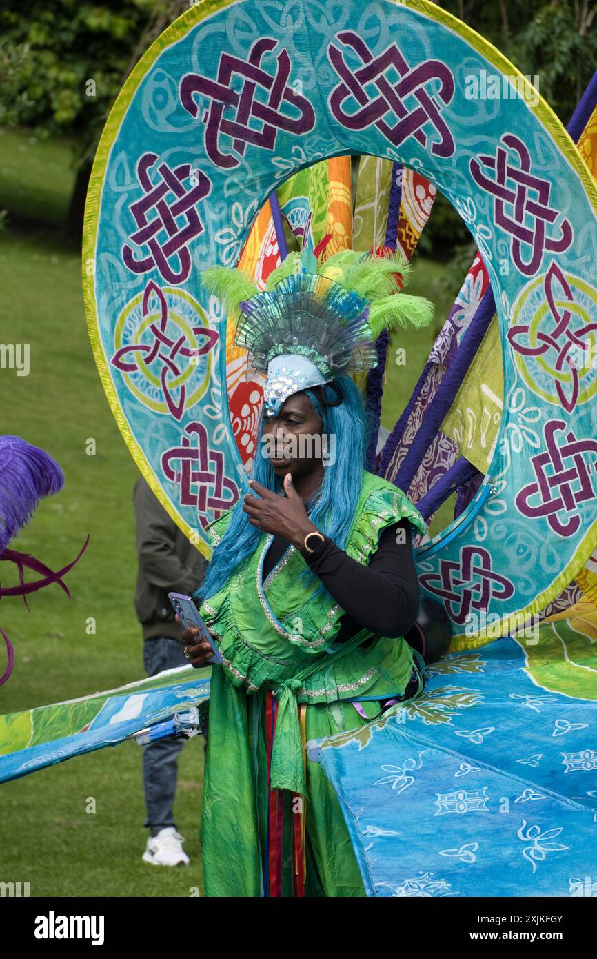 Bright carnival display in Edinburgh,Scotland Stock Photo - Alamy