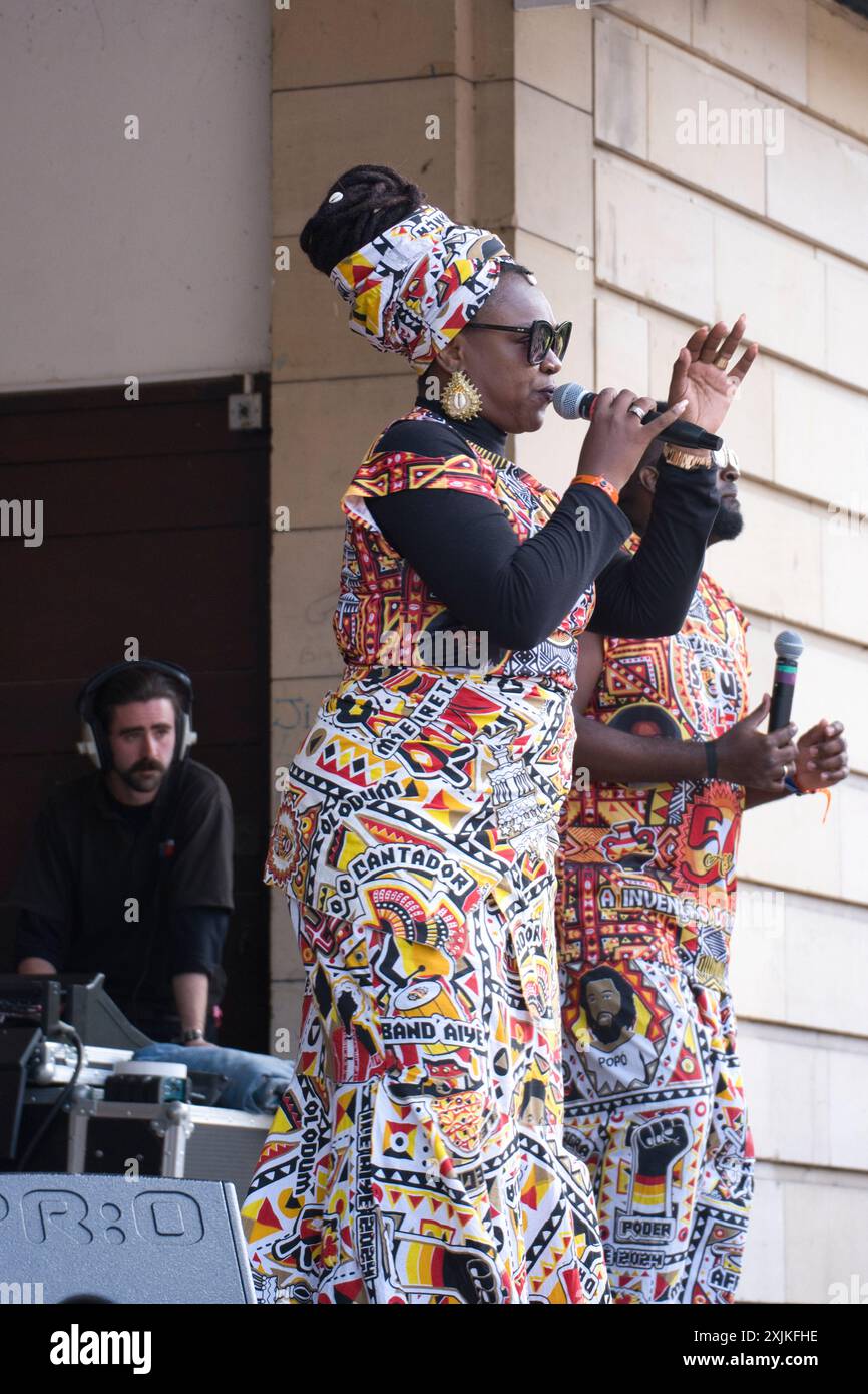 Bright carnival display in Edinburgh,Scotland Stock Photo - Alamy