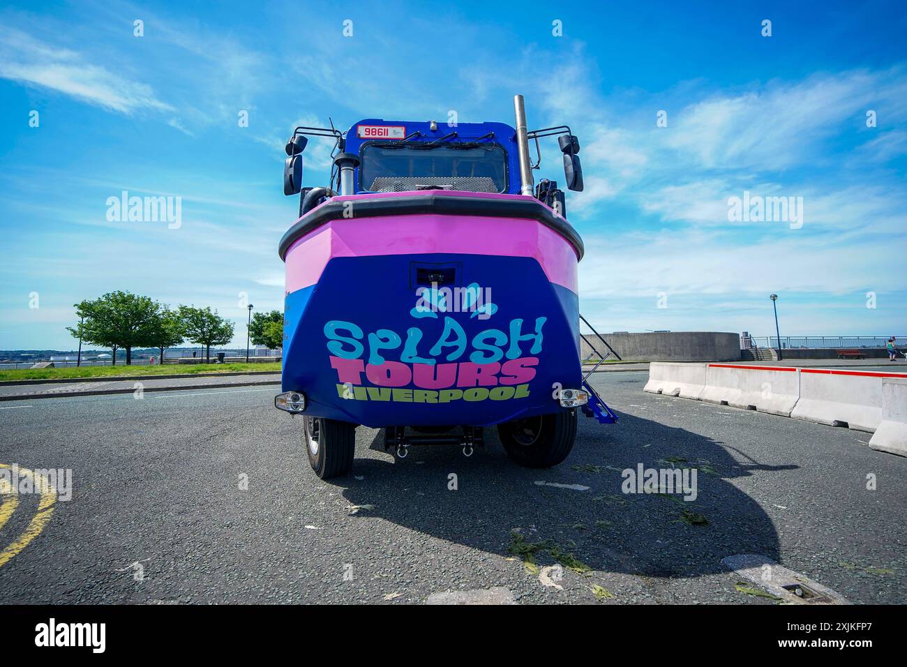 Testing ahead of the official launch of Splash Tours Liverpool. The 60 ...