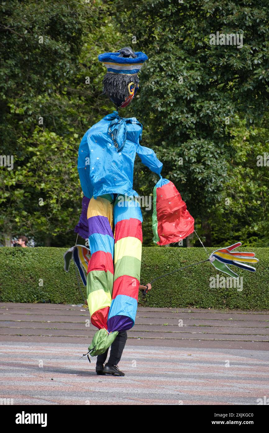 Bright carnival display in Edinburgh,Scotland Stock Photo - Alamy
