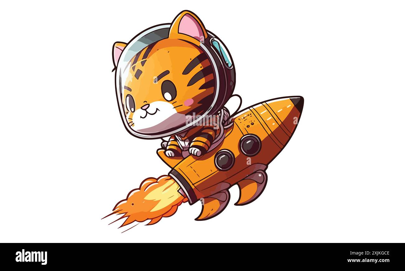 Riding tiger Cut Out Stock Images & Pictures - Alamy