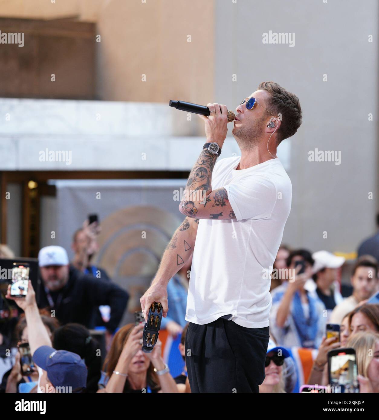 July 19, 2024, New York, New York, USA: NEW) ''OneRepublic Performed Live on the Today Show ...