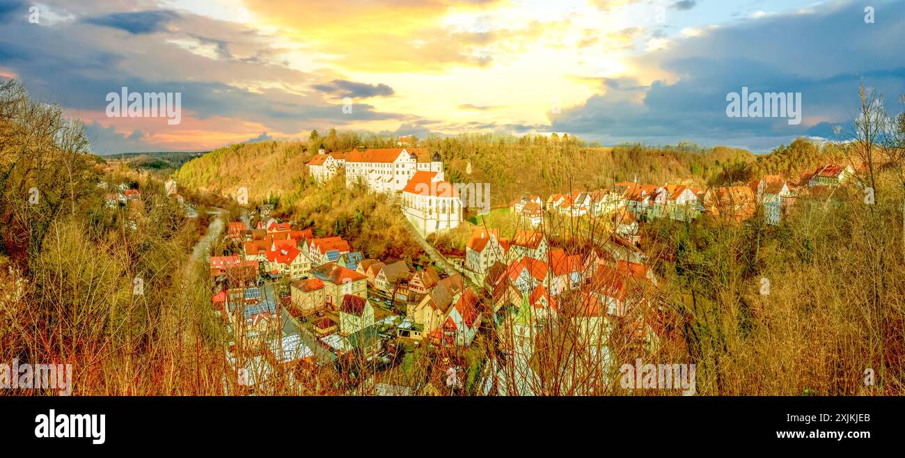 Old city of Haigerloch, Germany Stock Photo - Alamy