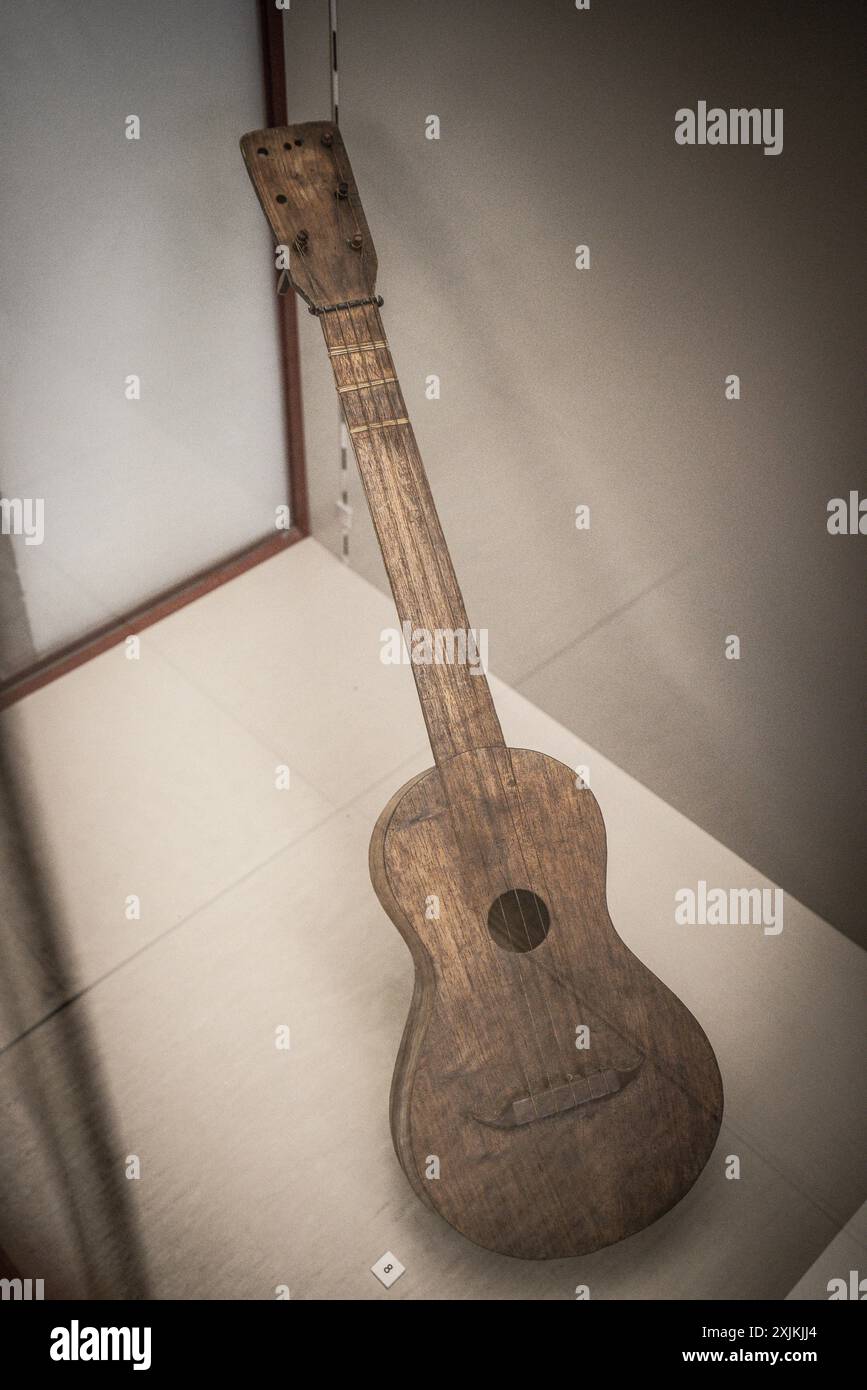 guitar of Tagalog culture, Luzon Island, 19th century, Philippines ...