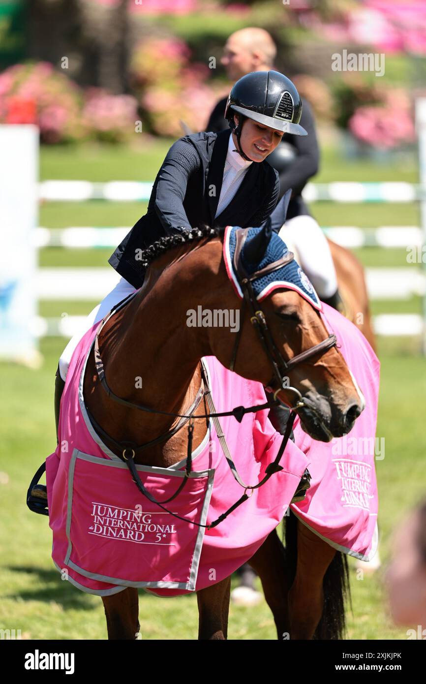Maria Michel of Mexico during the price giving ceremony of the Prix ...
