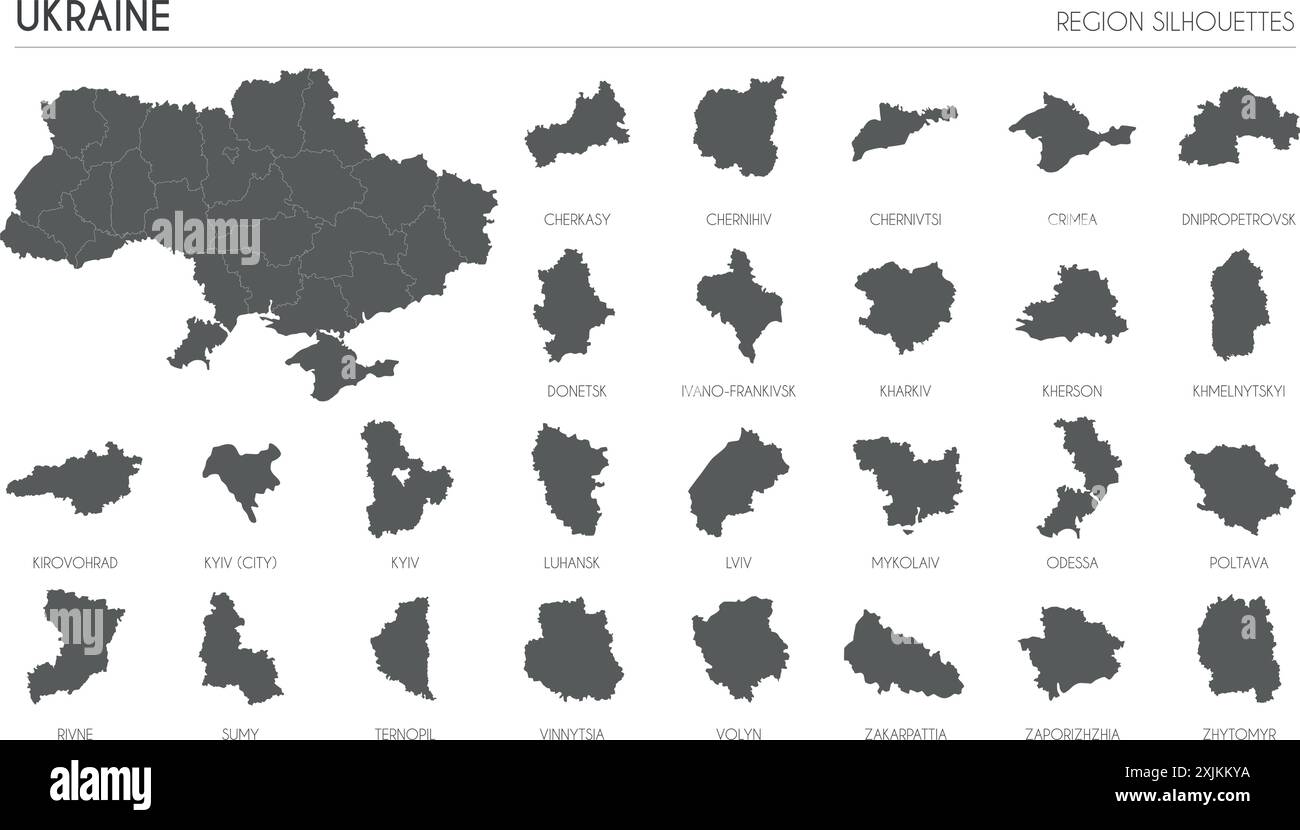 Donetsk on the map Stock Vector Images - Alamy